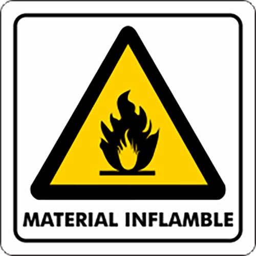 Material Flamable - VELTA CONTRA INCENDIO Y SEGURIDAD